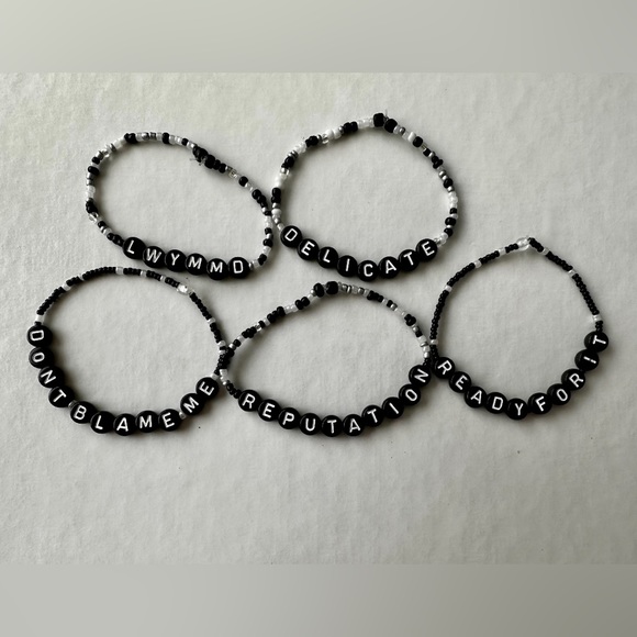 Jewelry | Taylor Swift Reputation Inspired Beaded Bracelet | Poshmark